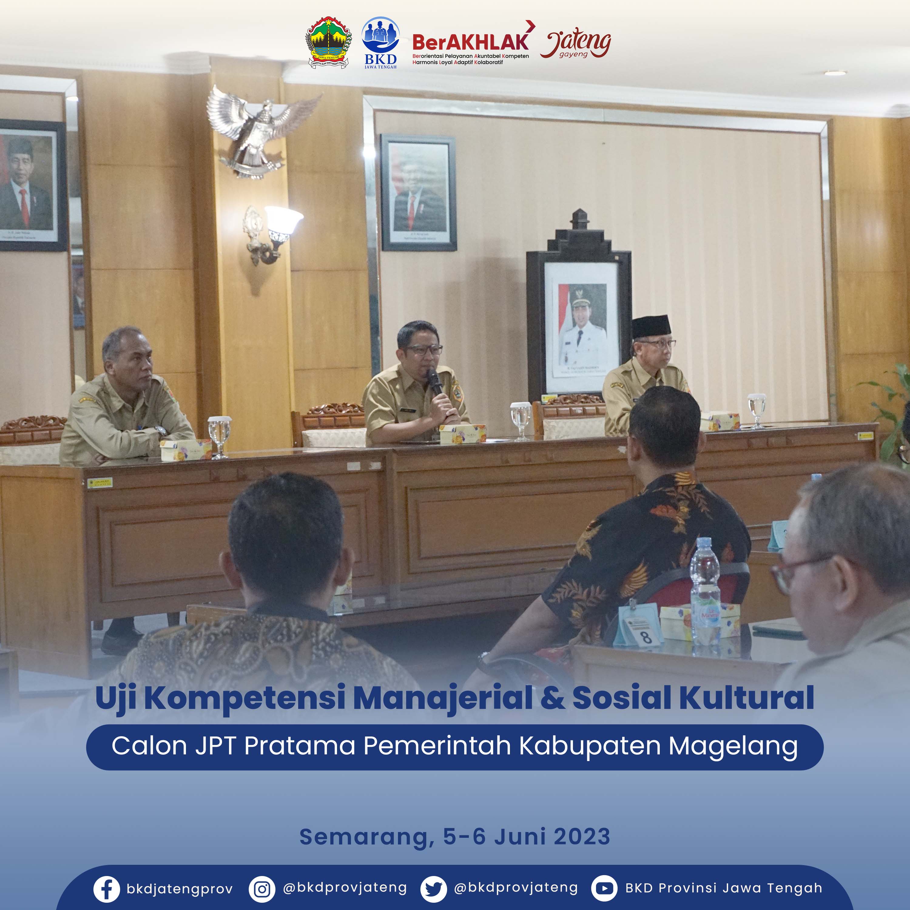 Uji Kompetensi Manajerial dan Sosial Kultural Seleksi Terbuka dan Kompetitif JPT Pratama ...